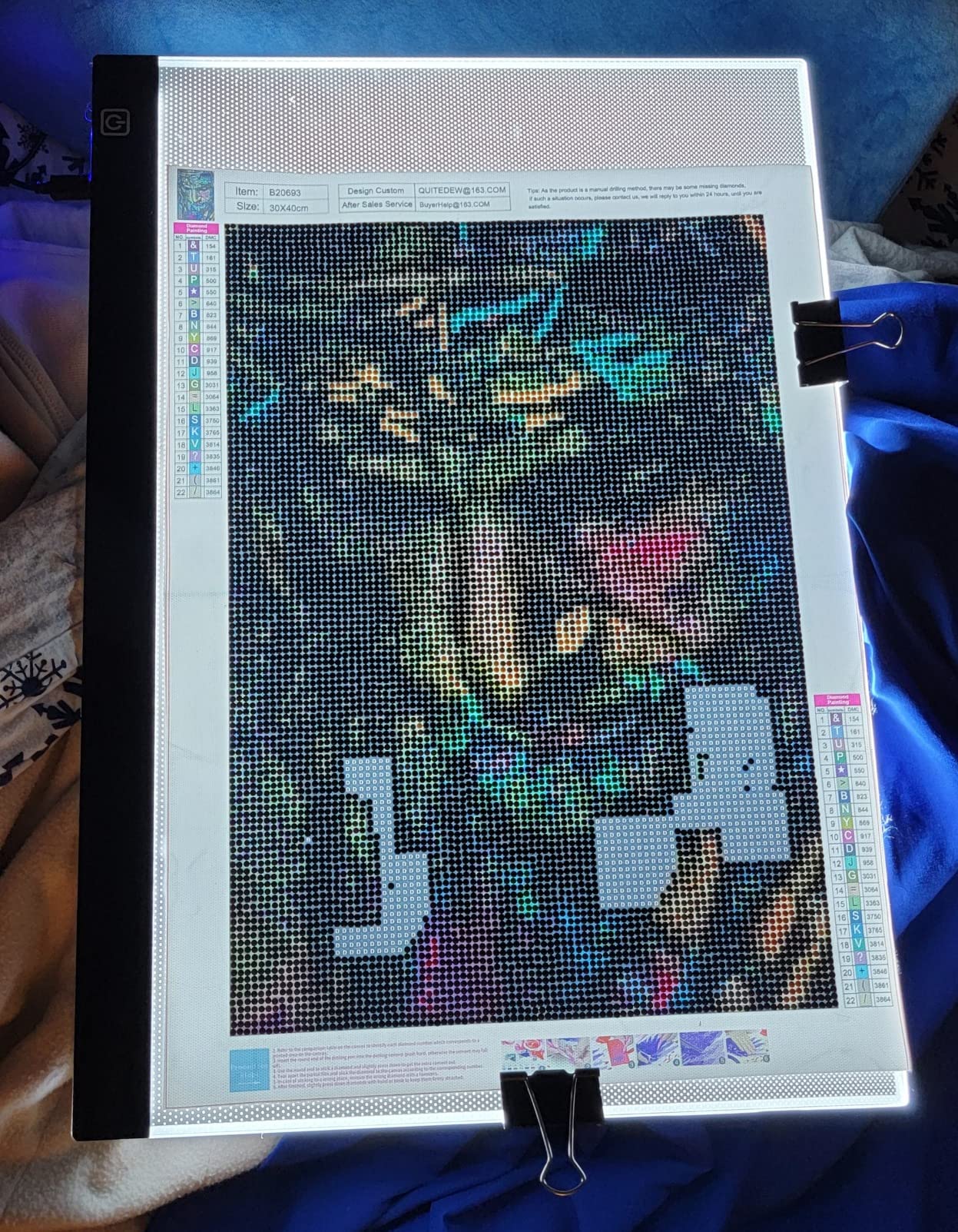 $9/mo - Finance A2 Diamond Painting LED Light Pad Kit,LED Artcraft ...