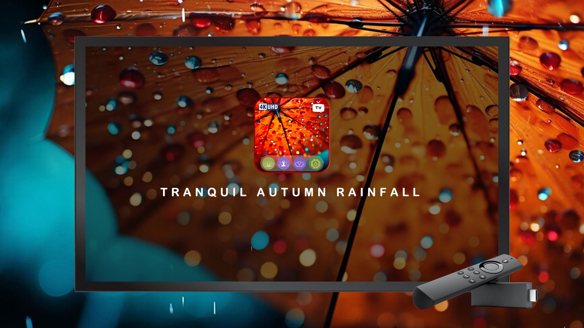 Tranquil Autumn Rainfall - Serene Sounds and Video for Restful Sleep ...