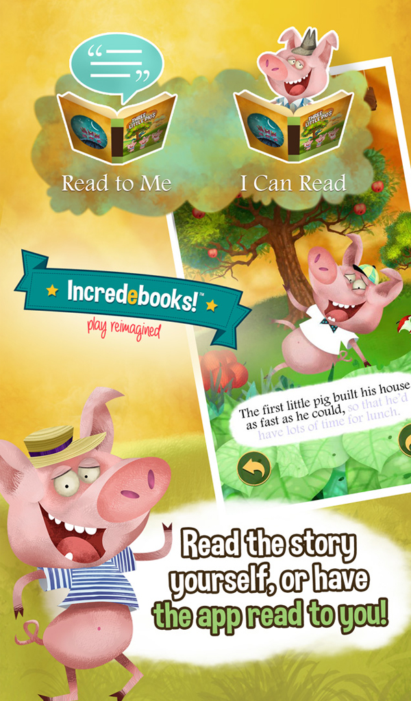 The Three Little Pigs eBook - App on the Amazon Appstore