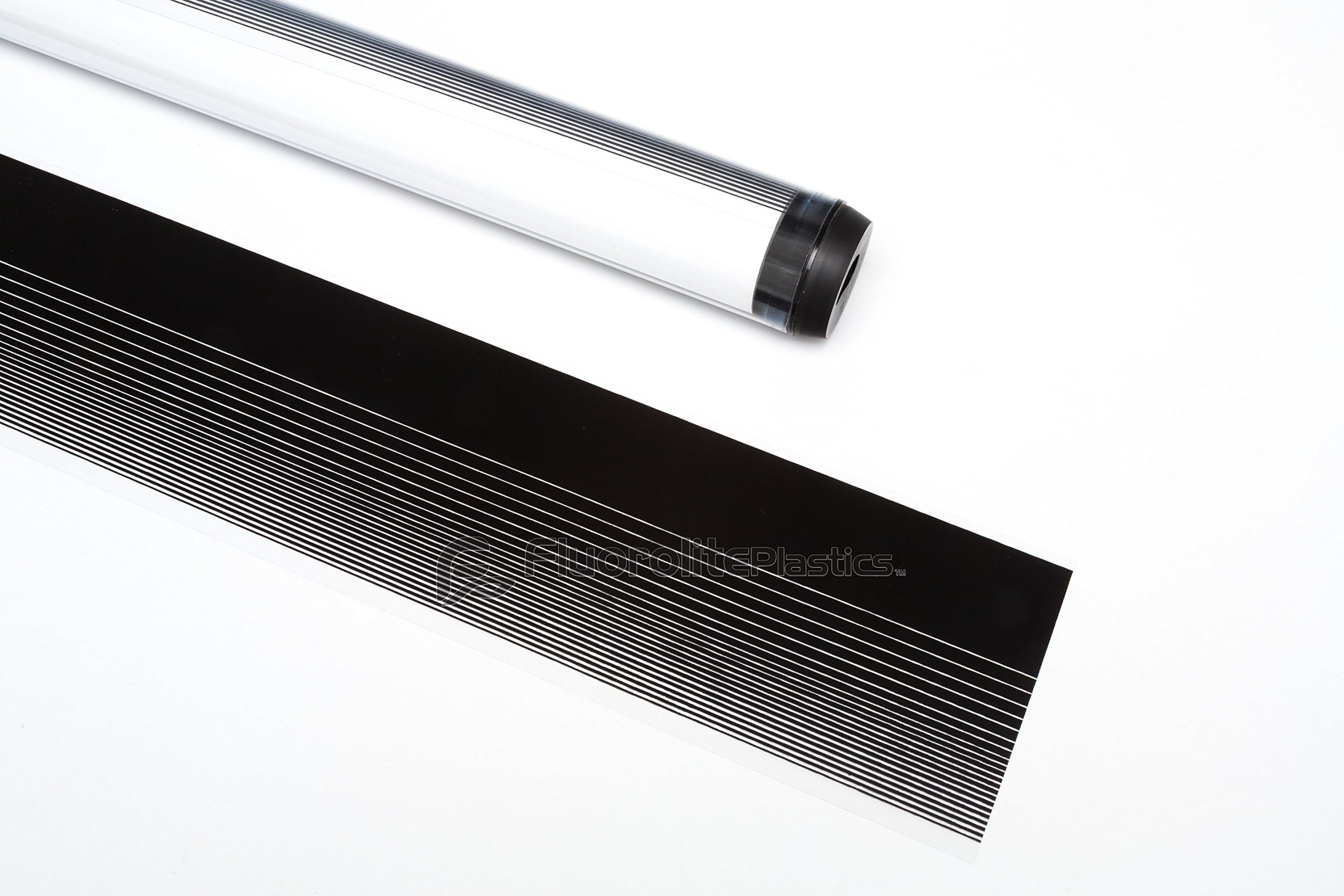 Beam Lighting T-8 4' Eclips Dimming Tube Guard Adjustable Fluorescent ...