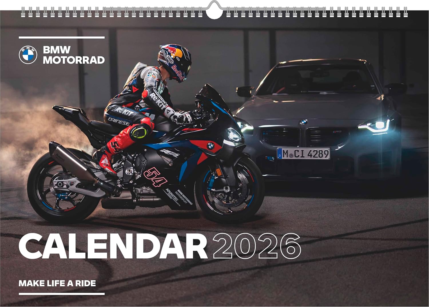 BMW Motorcycle Wall Calendar 2026: Unknown Author: 9783911144186 ...