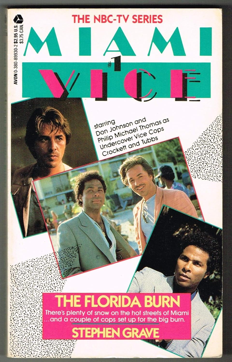 Miami Vice #1: Grave, Stephen: 9780380899302: Amazon.com: Books