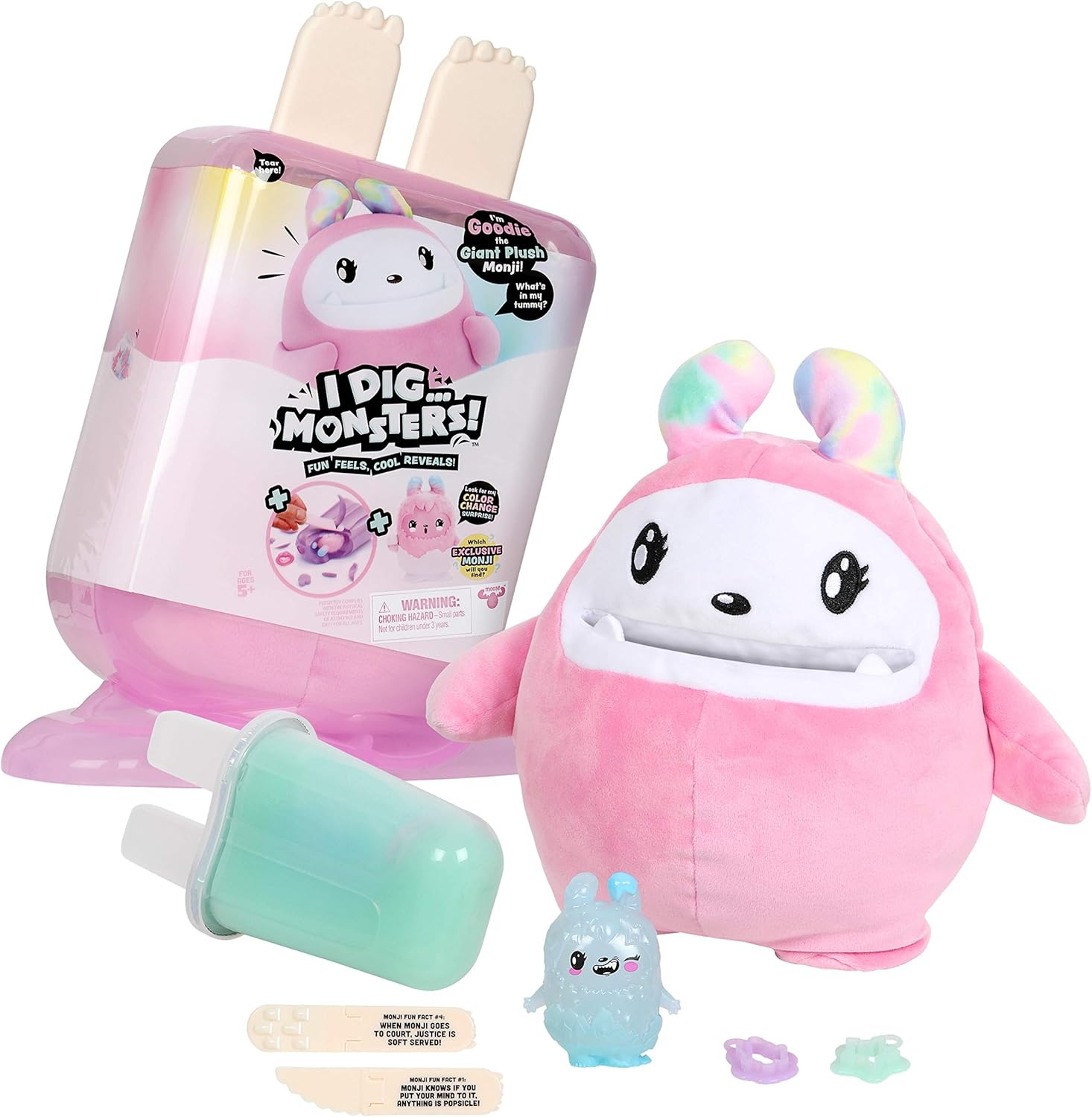 I Dig... Monsters Paquete de paletas Jumbo – Goodie The Giant Plush ...