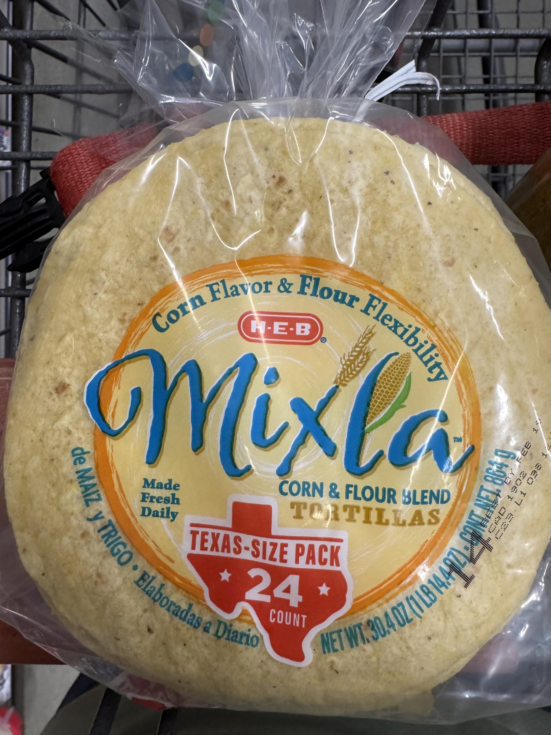 Amazon.com: HEB H‑E‑B Flour Butter Tortillas 10 ct 4PK : Grocery ...