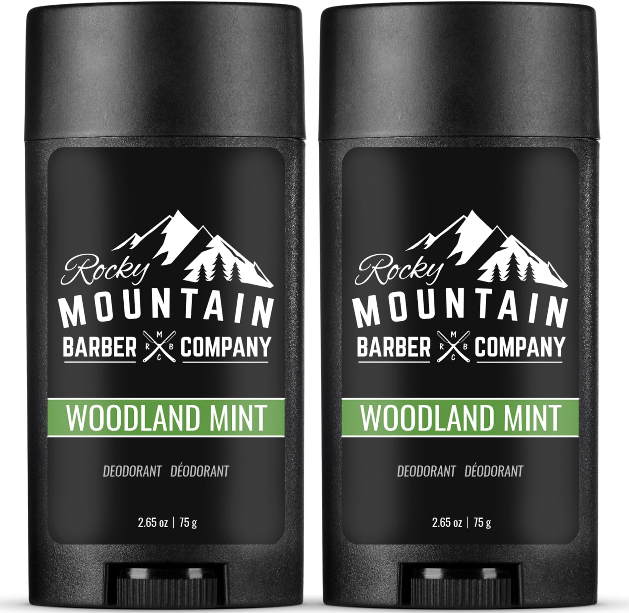 Amazon.com : Natural Deodorant for Men – 2 Pack - Aluminum Free - Made ...
