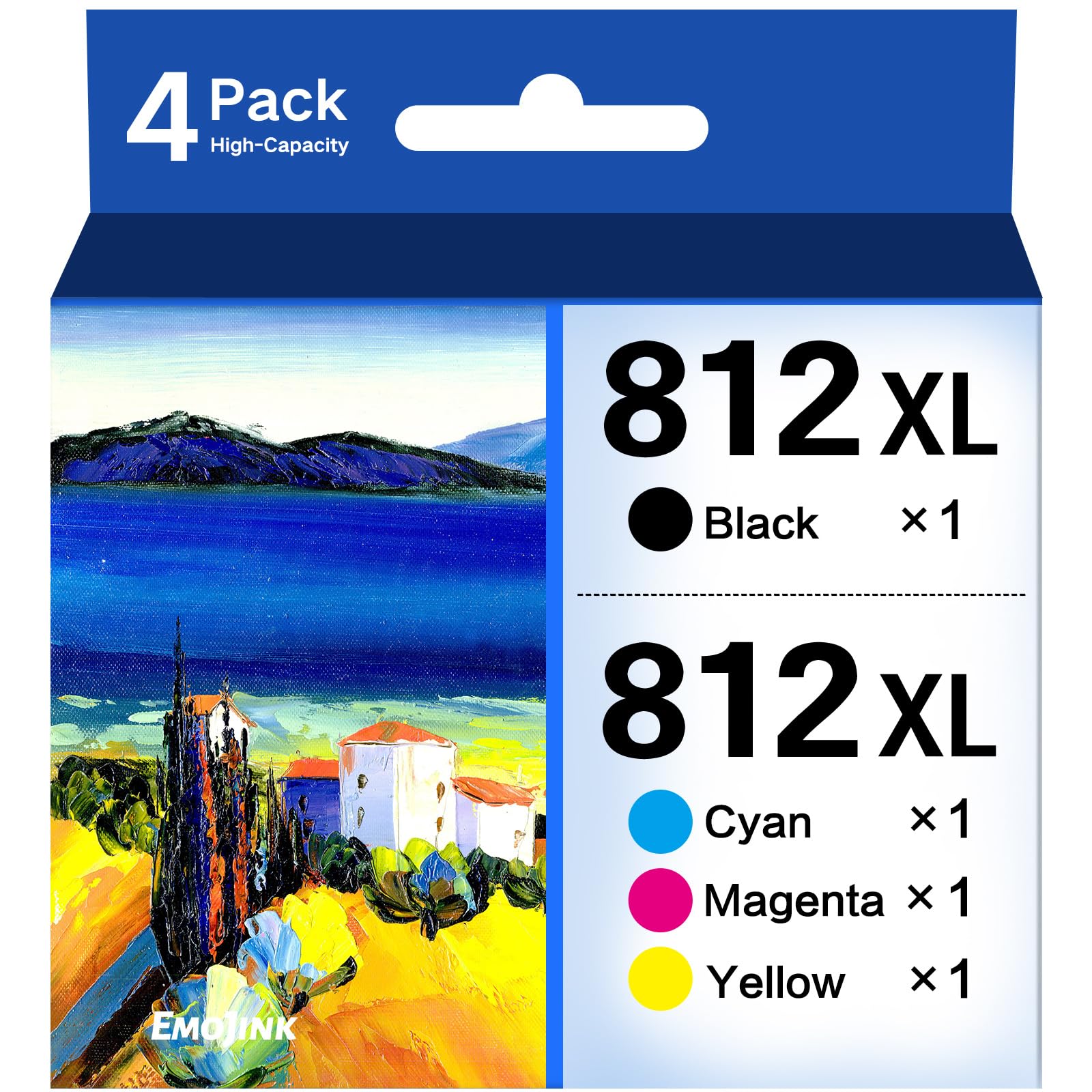 Amazon.com: 812XL for Epson 812XL Ink Cartridges Combo Pack ...