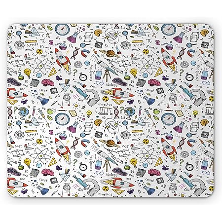 Amazon.com: Amcove Cool Science Mouse Mat Pad - Biology Chemistry ...
