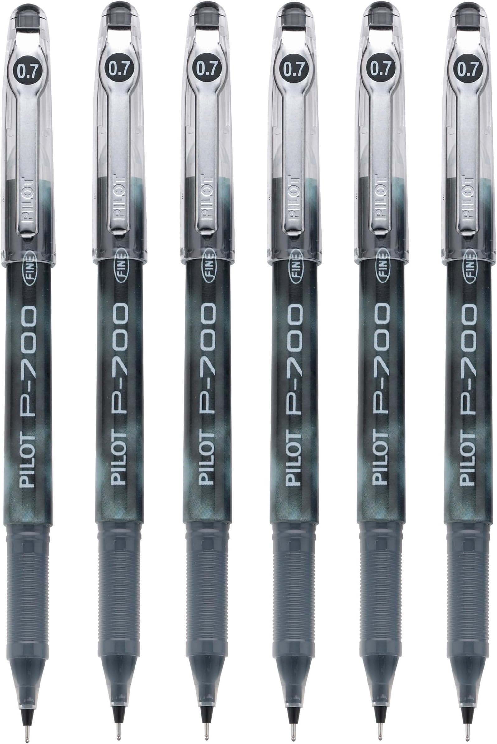 Amazon.com: Pilot P-700 Rollerball Stick Gel Pen, Black Ink, Fine 0.7 ...