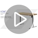 kowo Height Adjustable Electric Standing Desk with Drawers, USB C Hub ...