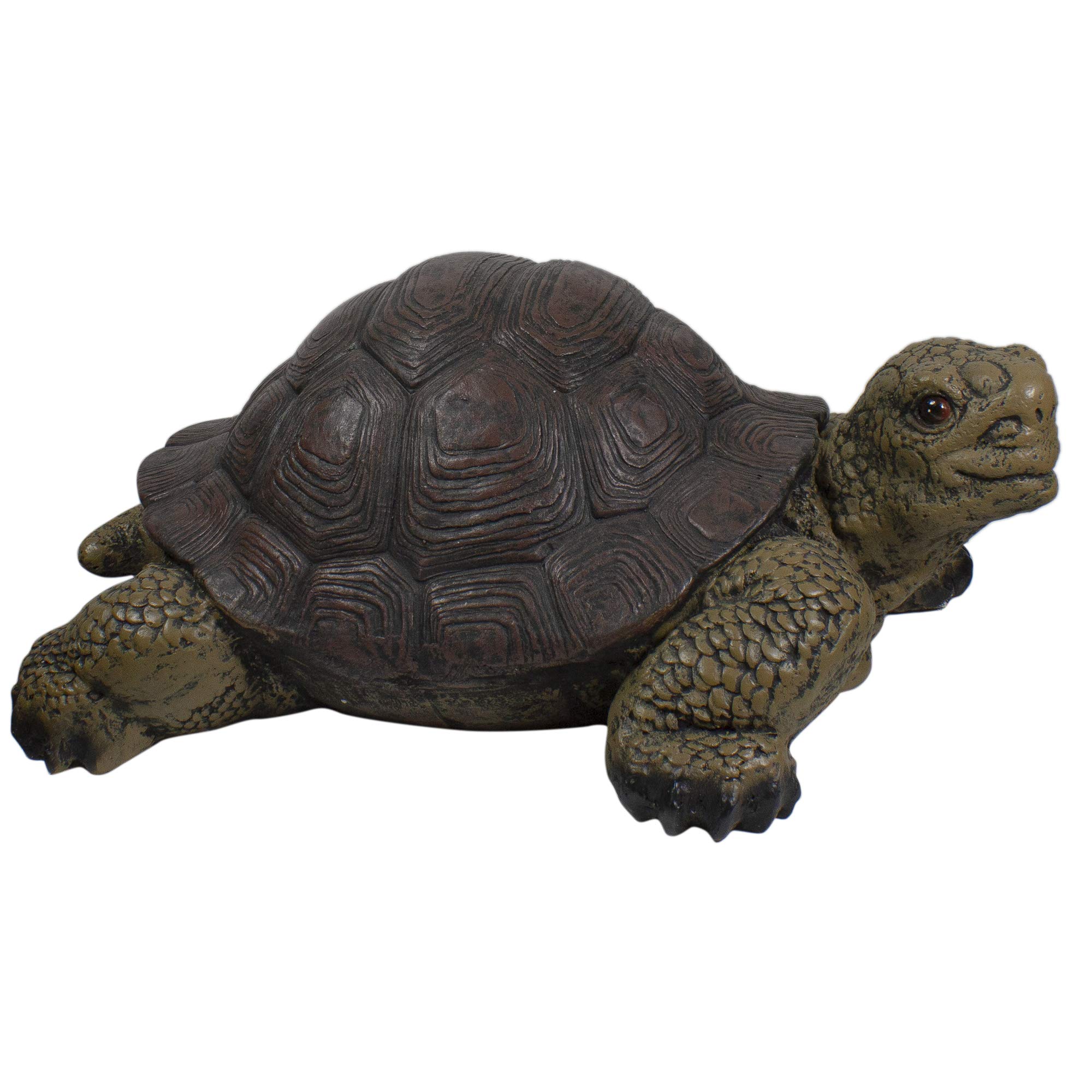Amazon.com : Northlight Turtle Outdoor Garden Statue - 22.75" - Brown ...