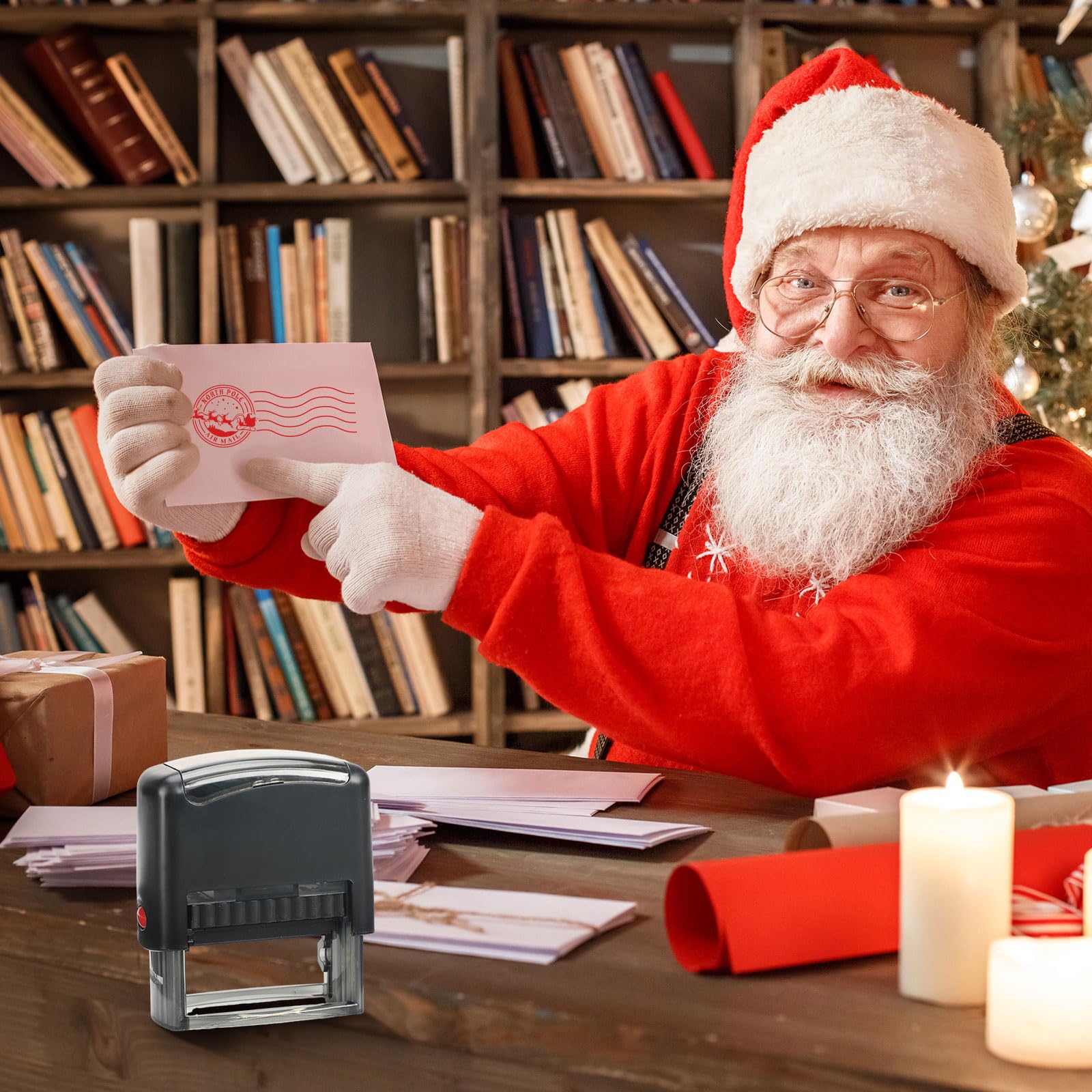 Santa Claus Rubber Stamp