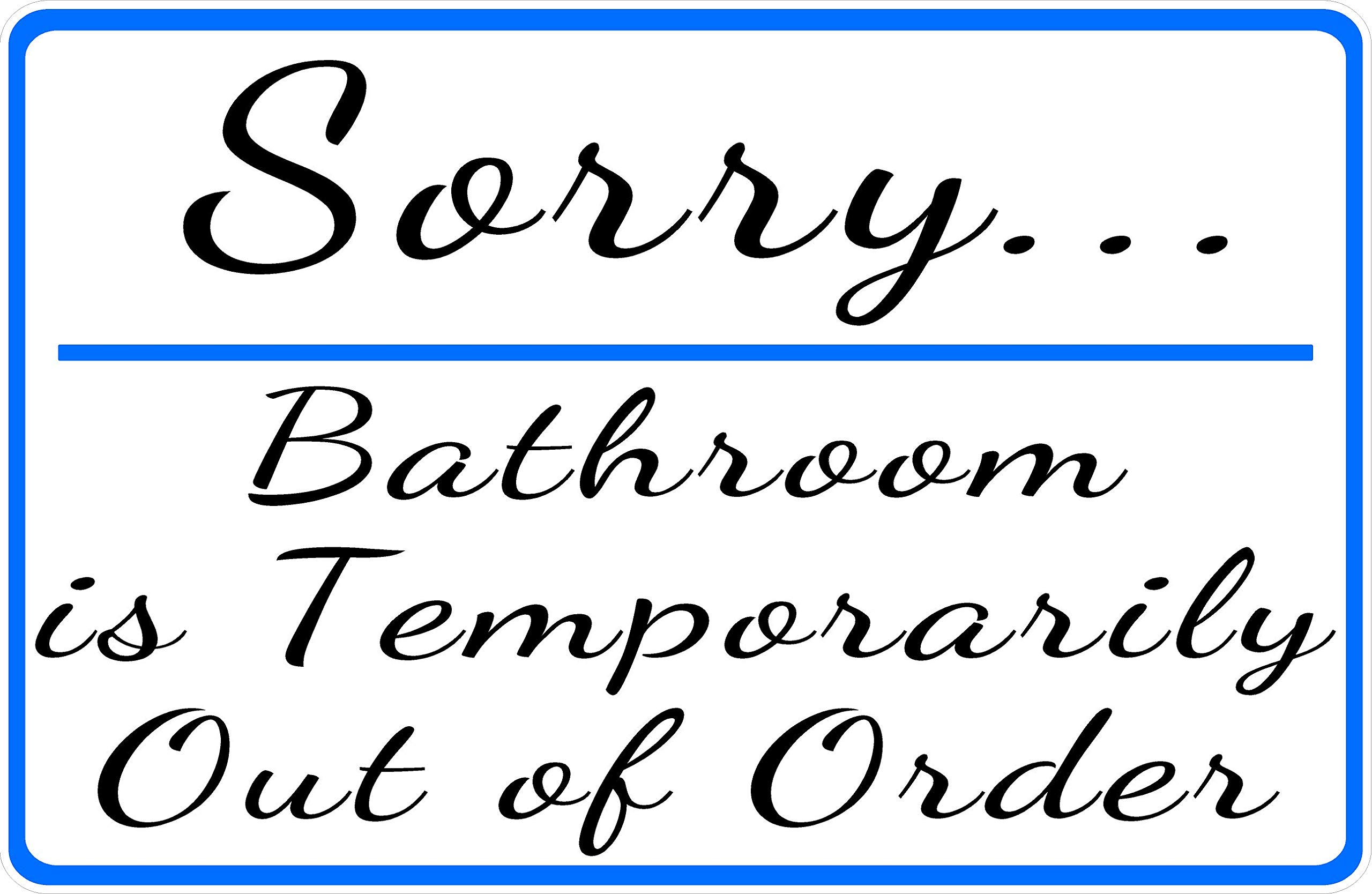 Out Of Order Bathroom Sign METAL SIGN Bathroom Out Of Order | EBay