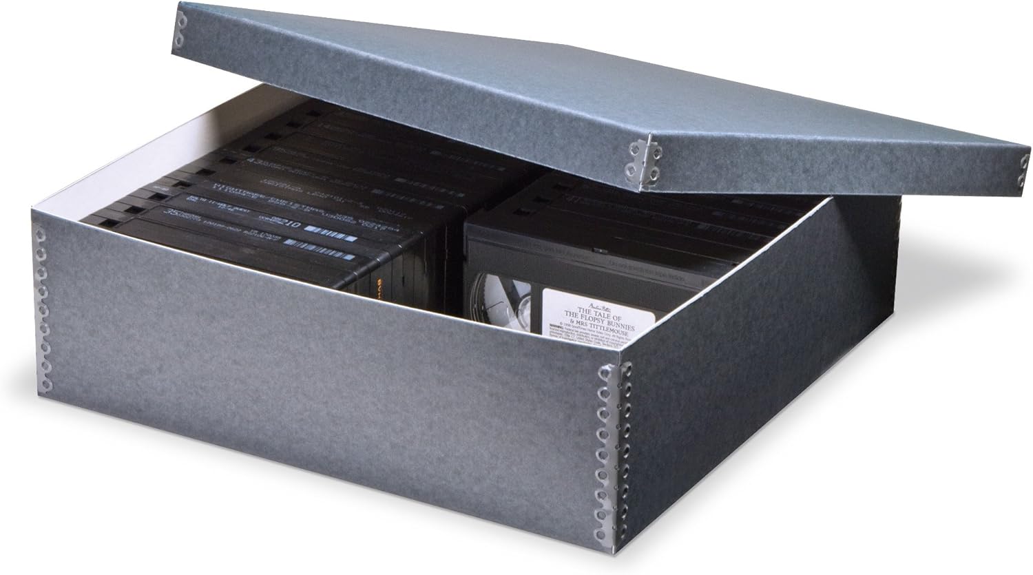 Amazon.com: Gaylord Archival Videocassette Storage Box - Holds Up To 30 ...
