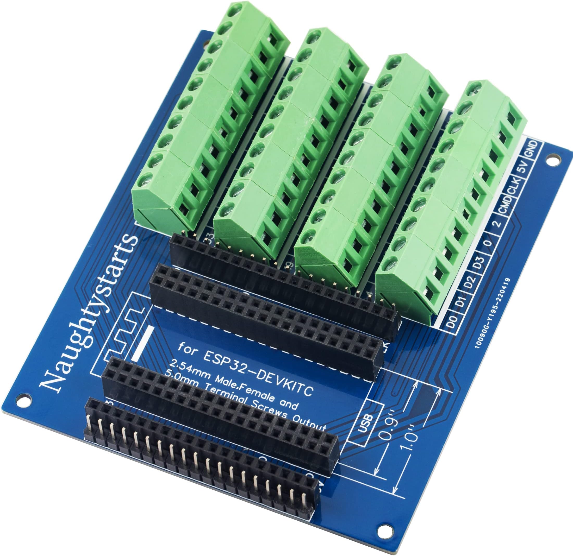 Amazon.com: for ESP32 GPIO Breakout Board with 3 Type Output Way ...