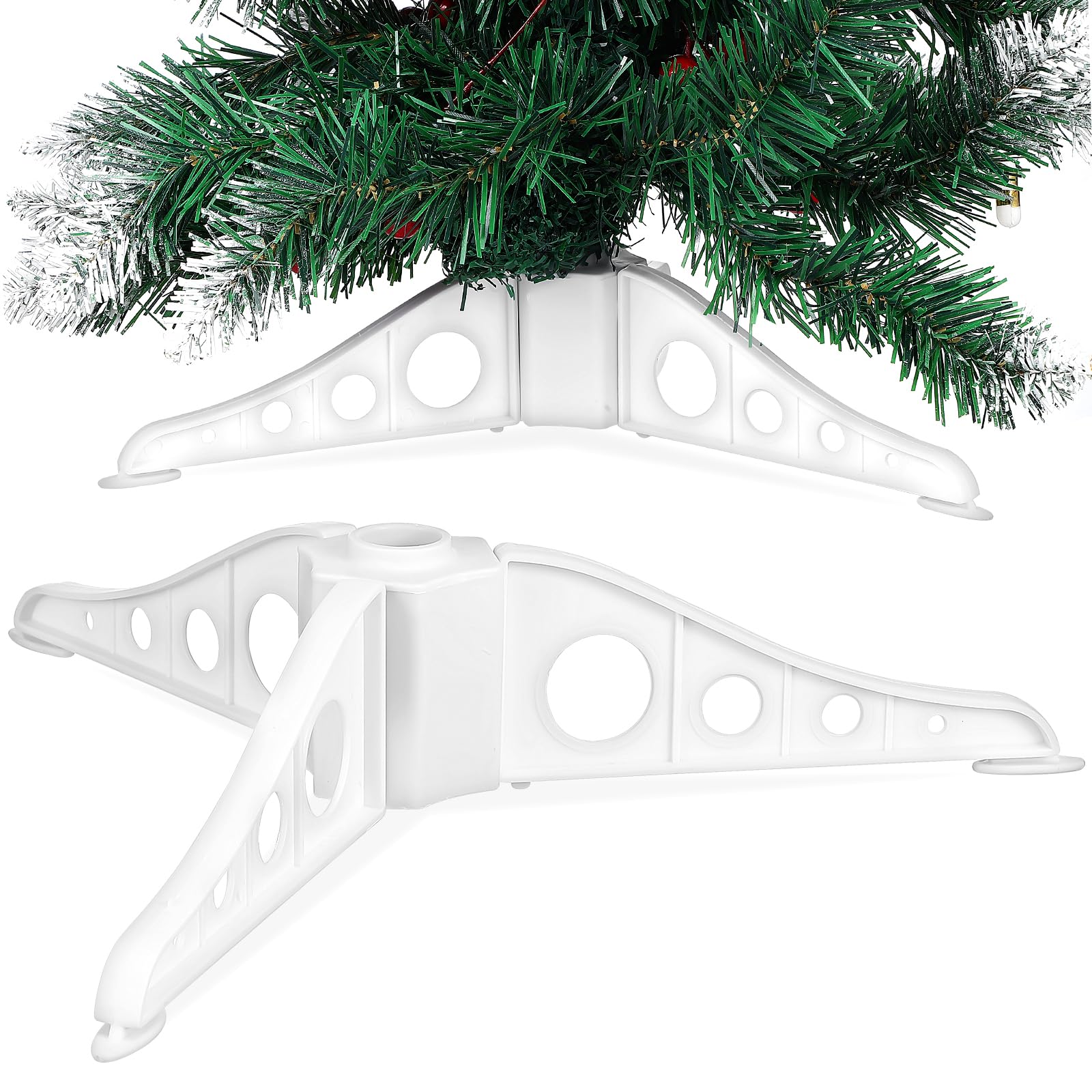 Amazon.com: Toddmomy 1pcs Christmas Tree Stand,Plastic Christmas Tree ...