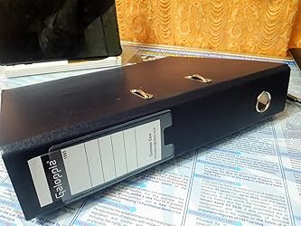 GALOPPIA PVC Coated Box File/Folder for Office documents and ...