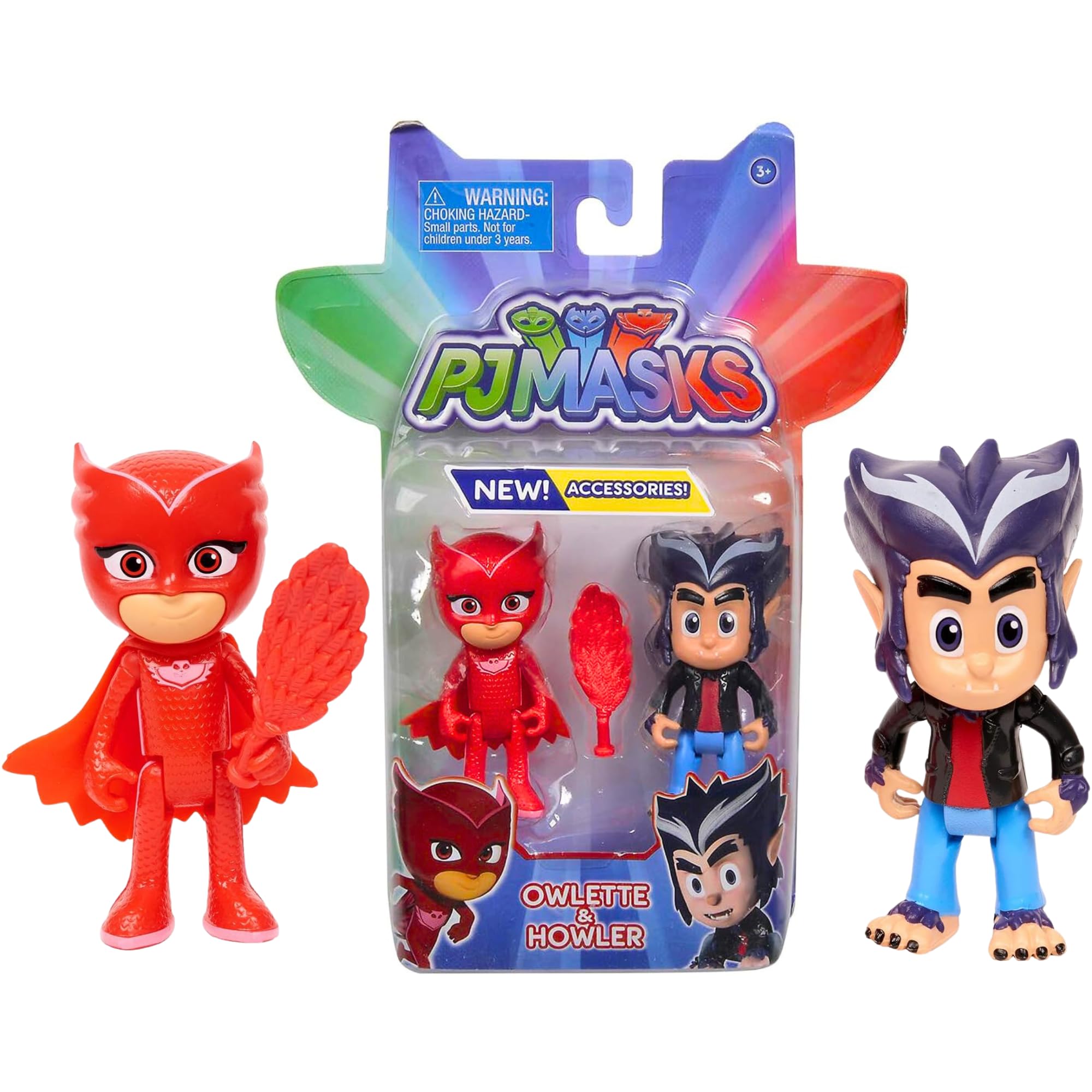 PJ Masks Toy Figure & Playset Mega Bundle Set 3 – Night Ninja Bus ...