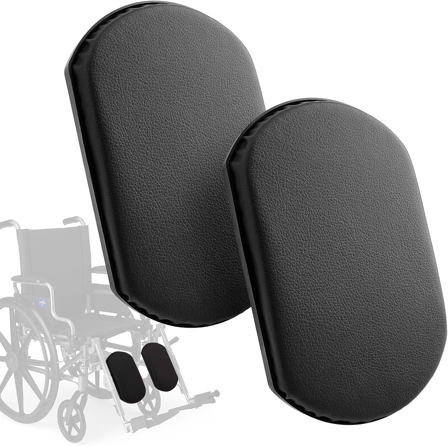 Amazon.com: YIBEICO 2PCS Calf Pad for Invacare Wheelchair, Replacement ...