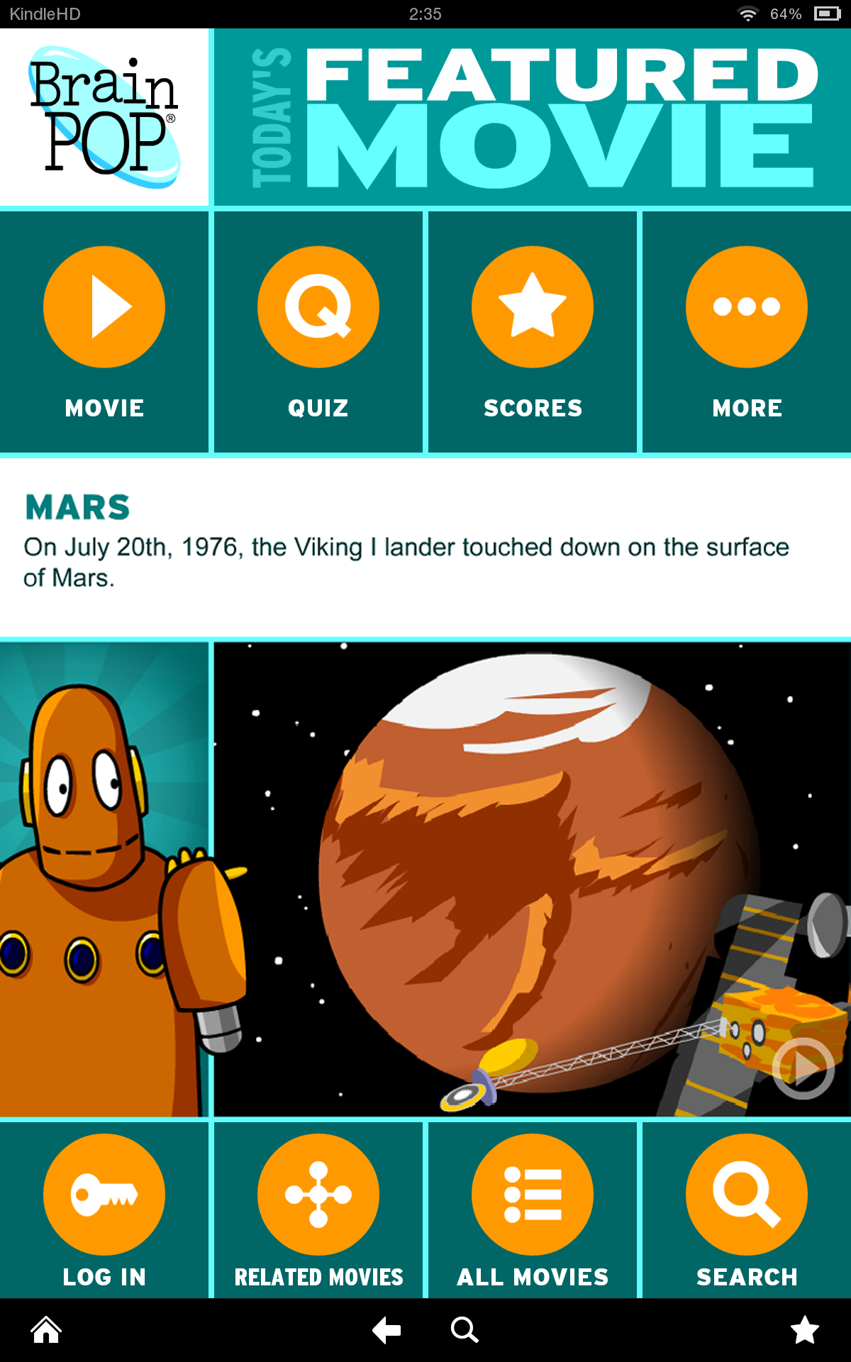 Brainpop Jr Solar System