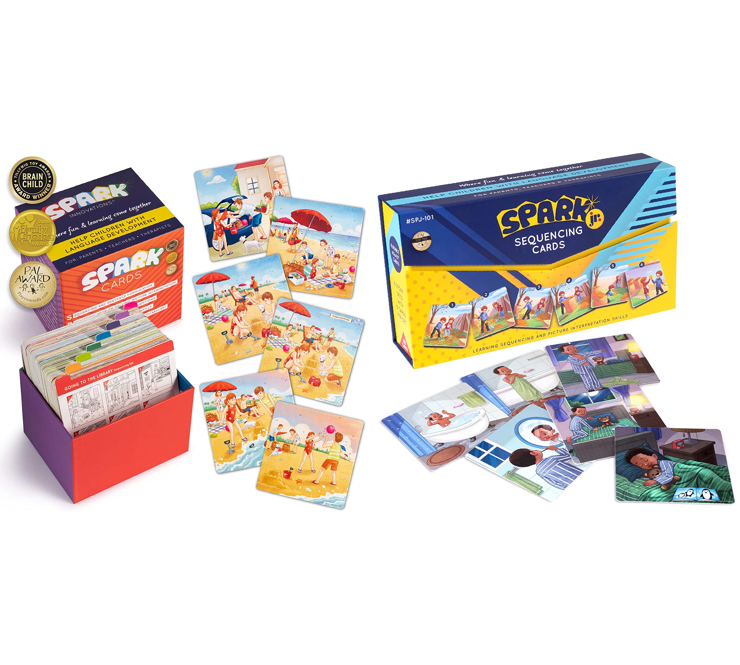 Amazon.com: SPARK INNOVATIONS Sequencing Cards Bundle, Storytelling ...