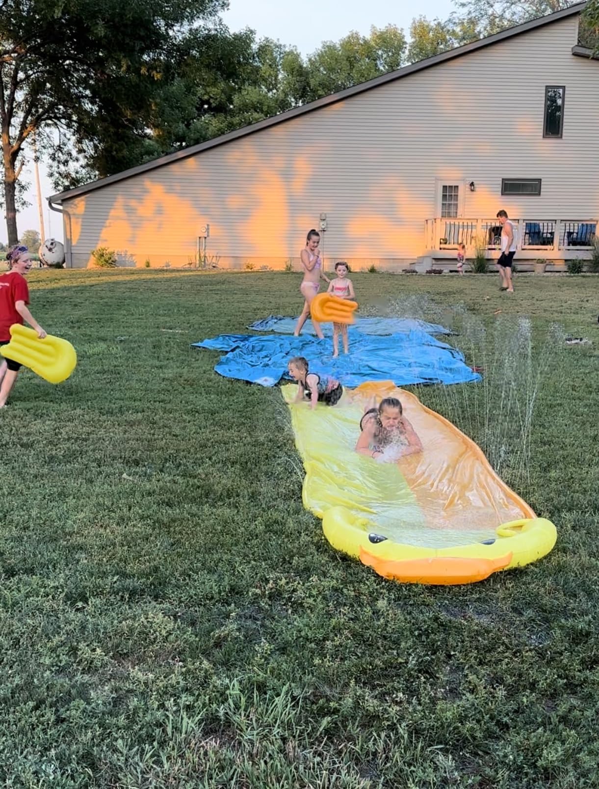 Amazon.com: TOY Life Duck Water Slide, Slip Slide, Waterslide, Water ...