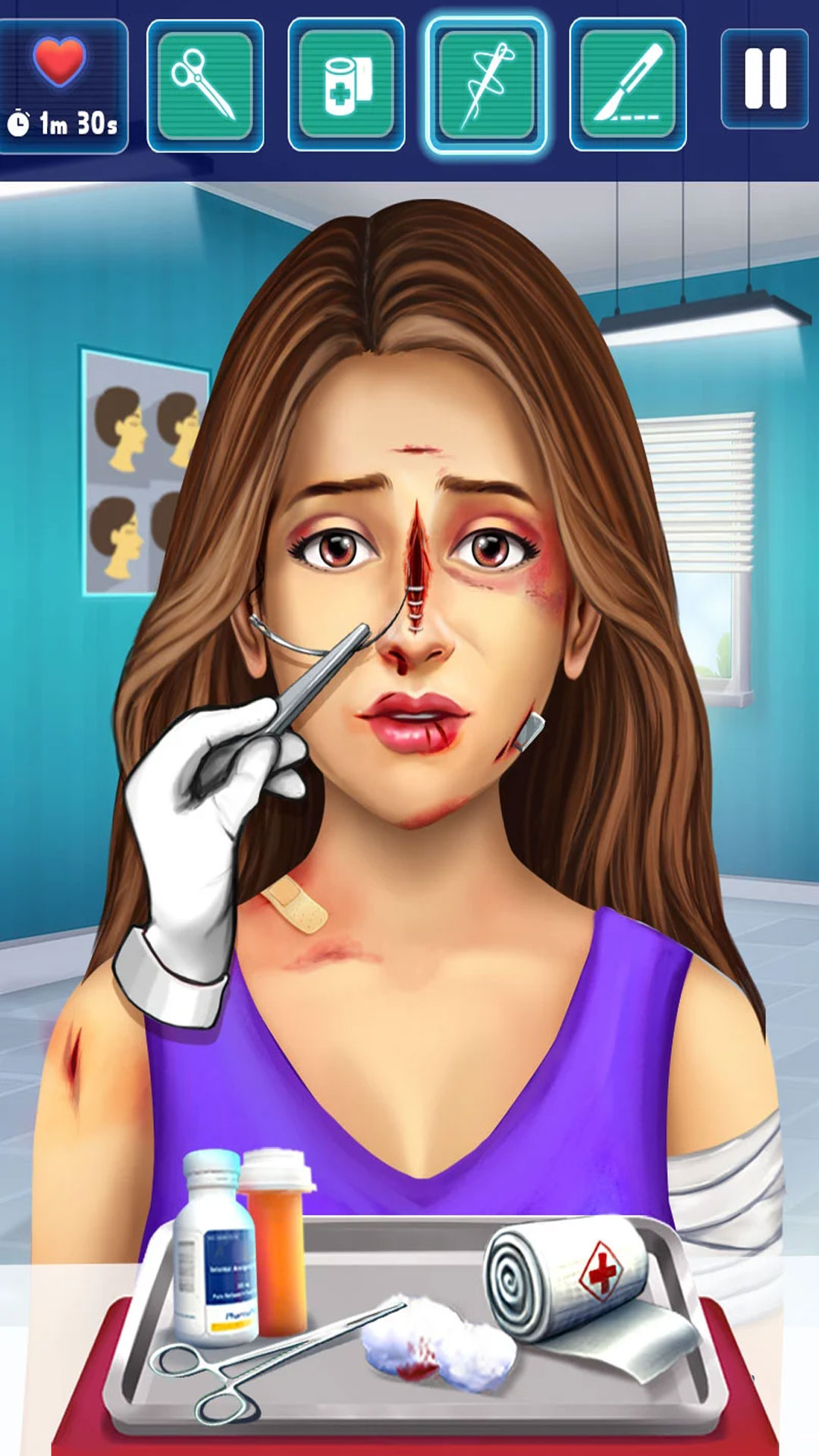 Doctor Simulator Hospital Games: Operate now in my hospital surgery games offline. Play free ...