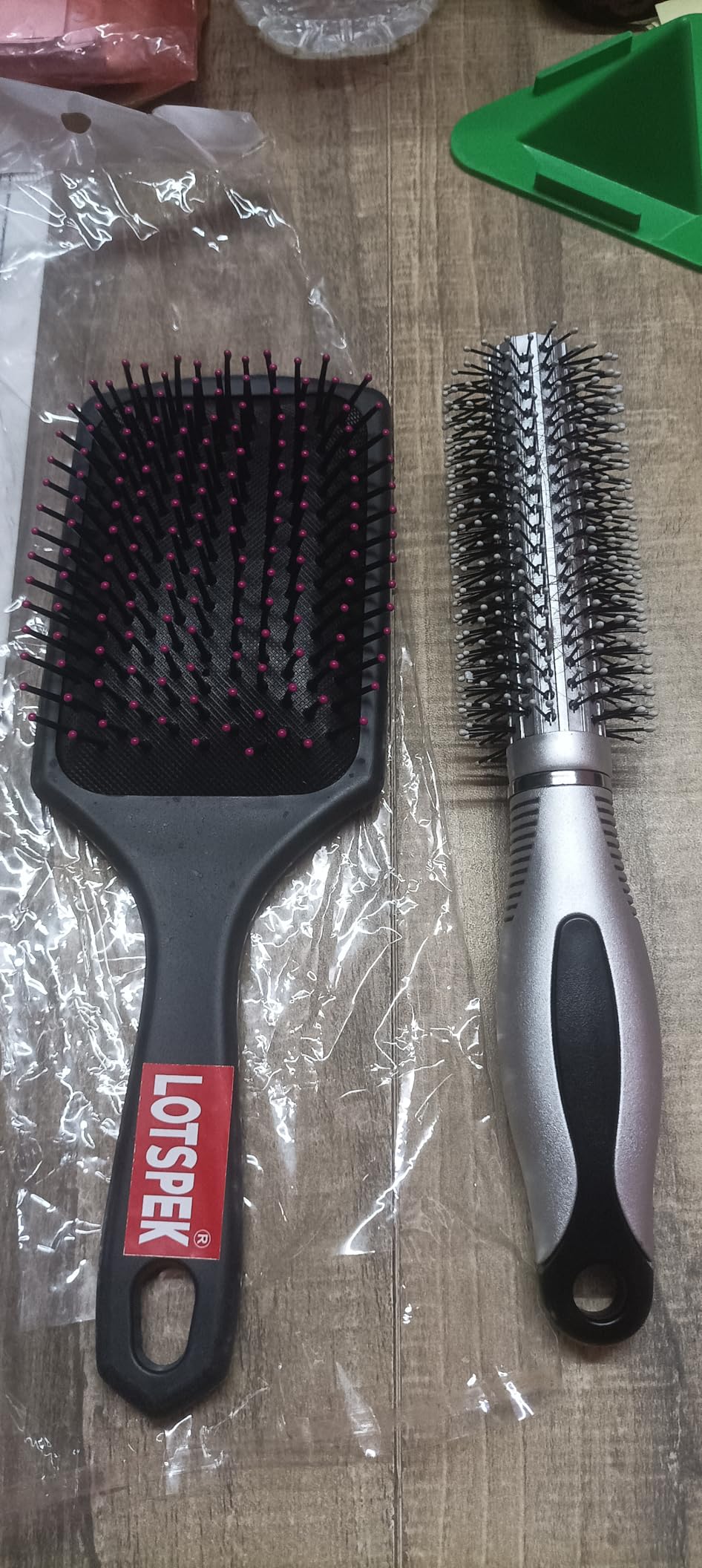 Buy AIR BEAUTY Round Rolling Curling Roller Comb Hair Brush With ...