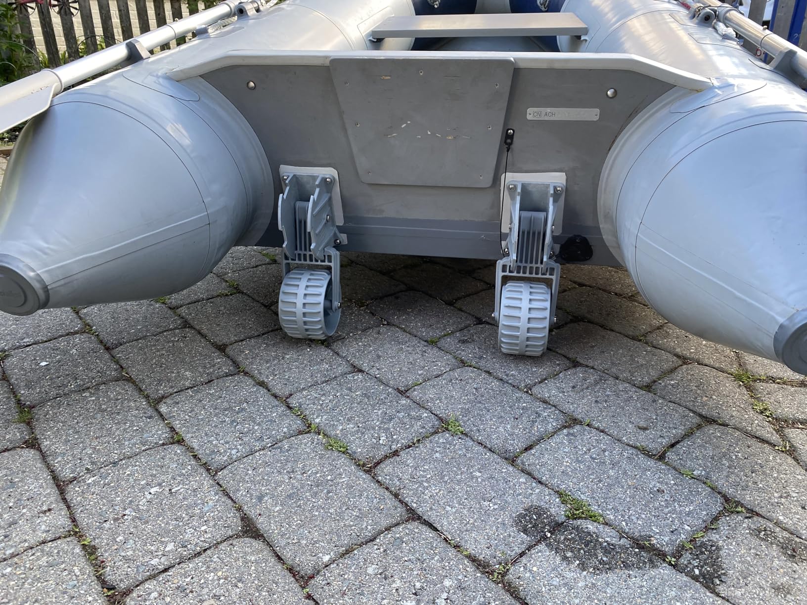 Amazon.com: KIMISS Boat Launching Wheels, 2pcs Dinghy Wheels Nylon ...