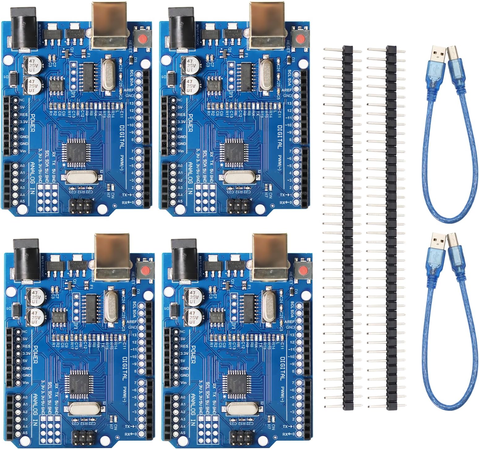 Arduino UNO Rev3 [A000066] - All-in-One Mikrocontroller-Board für ...