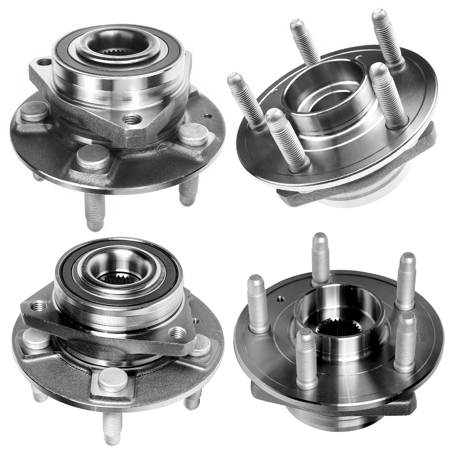 Amazon.com: Detroit Axle - AWD Front Rear Wheel Bearing Hubs for 2018 ...