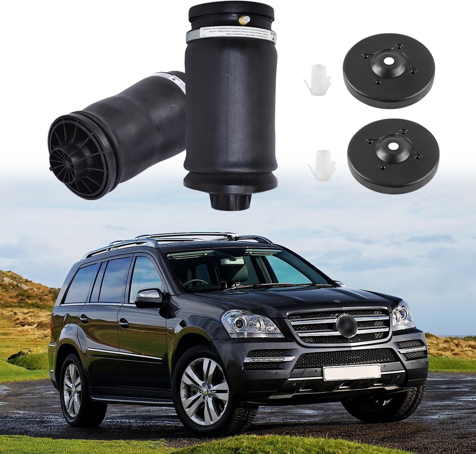 Amazon.com: Replacement for Rear Air Spring kit Air Suspension Bags ...