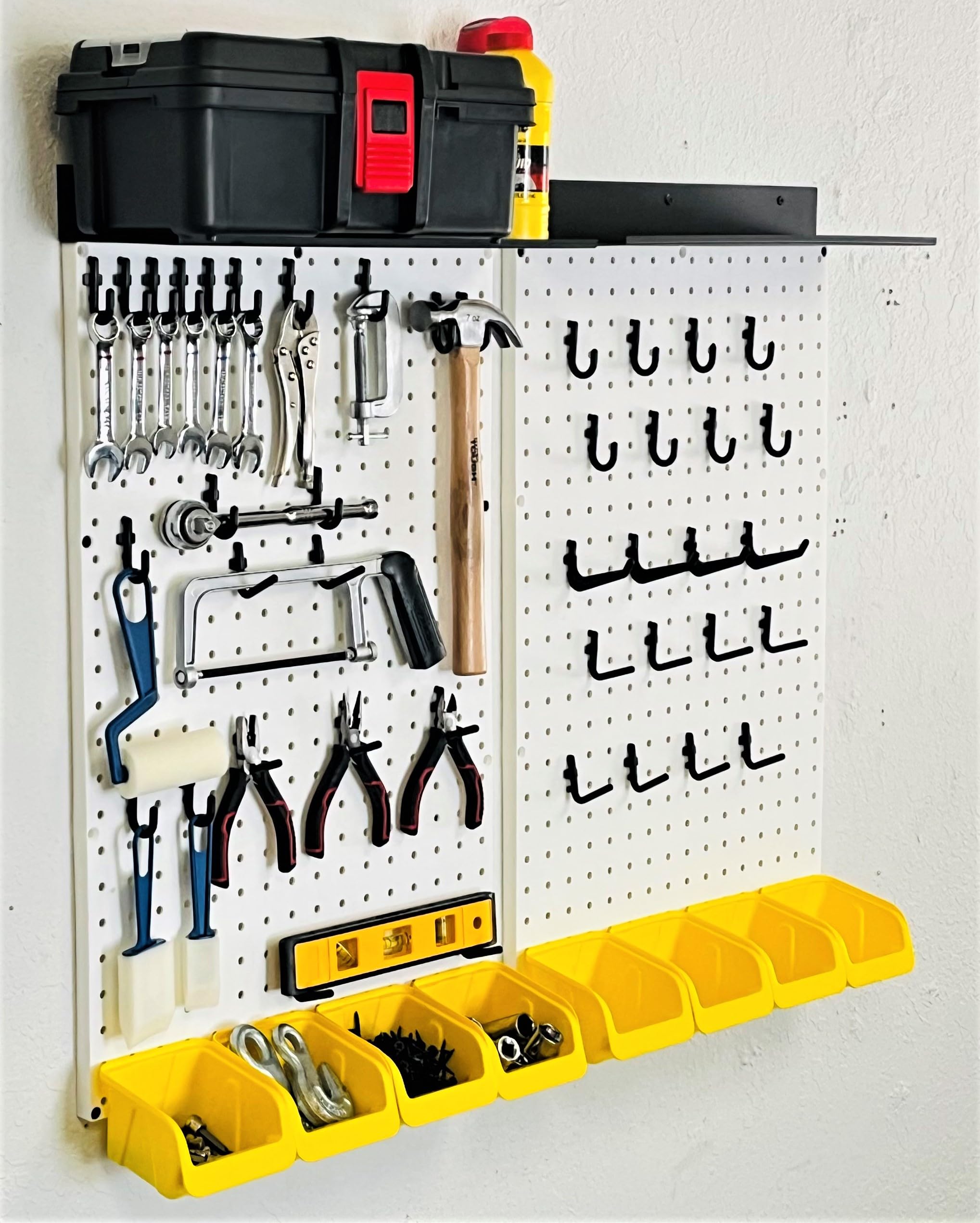 Snapklik.com : WallPeg - Made In USA - Pegboard Organizer System ...