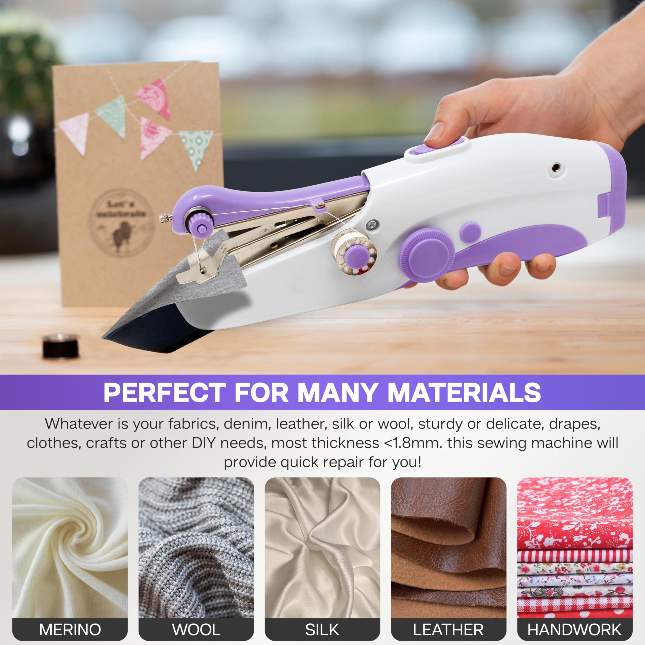 Snapklik.com : MRVA Handheld Sewing Machine