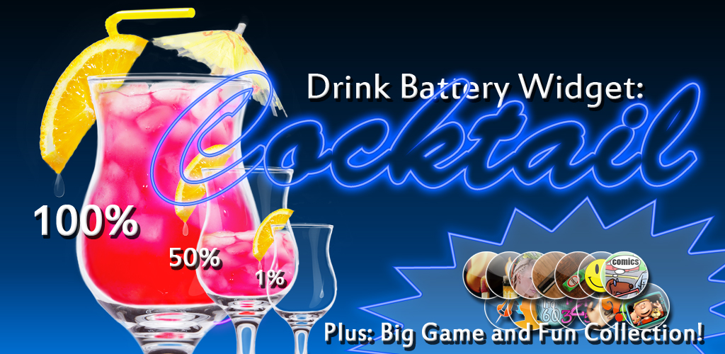 Drink Battery Widget Cocktail (Free):Amazon.com:Appstore for Android