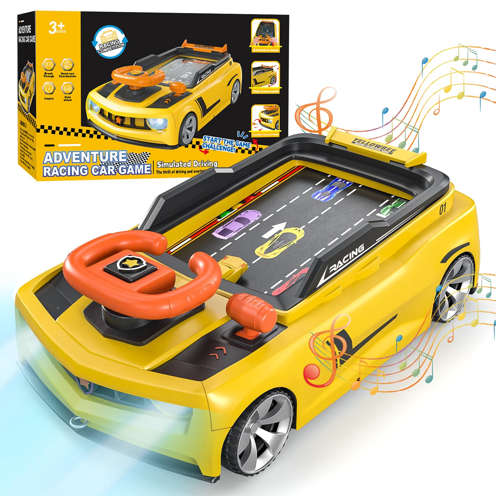 Amazon.com: DY-GO Steering Wheel Toys with Music and Light - Kids ...