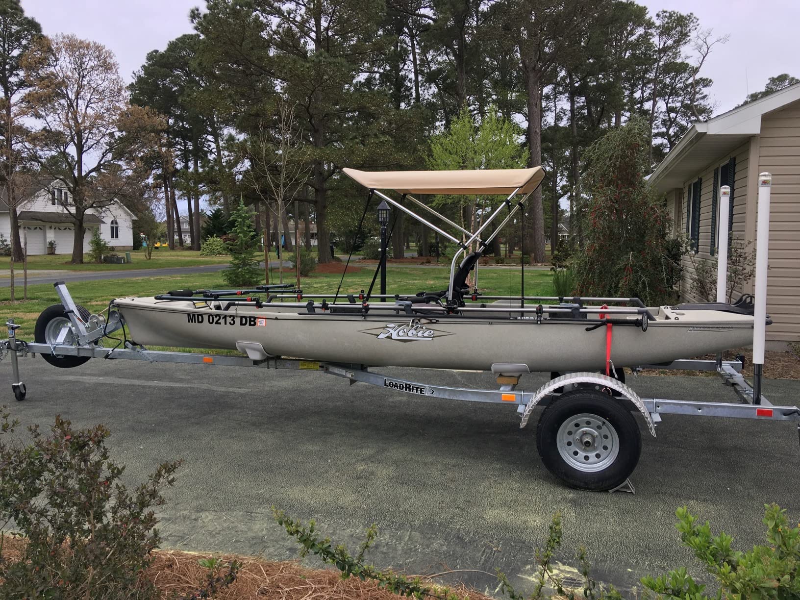 $25/mo - Finance Cypress Rowe Outfitters Beige Canoe/Kayak Sun Shade ...