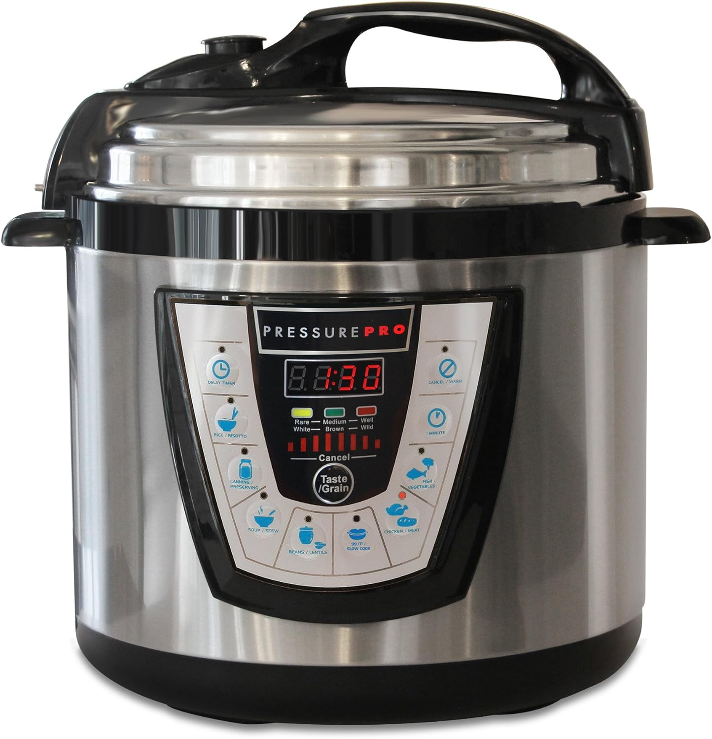 Amazon.com: 10-in-1 PressurePro Pressure Cooker by Harvest Cookware ...