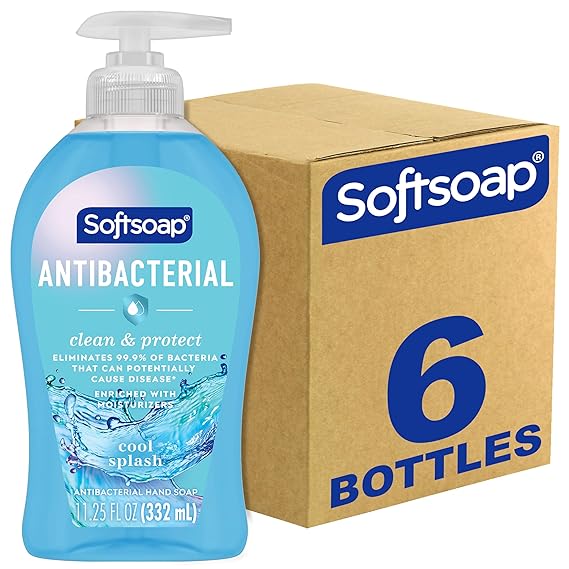 Amazon.com : Softsoap Clean & Protect Antibacterial Liquid Hand Soap ...