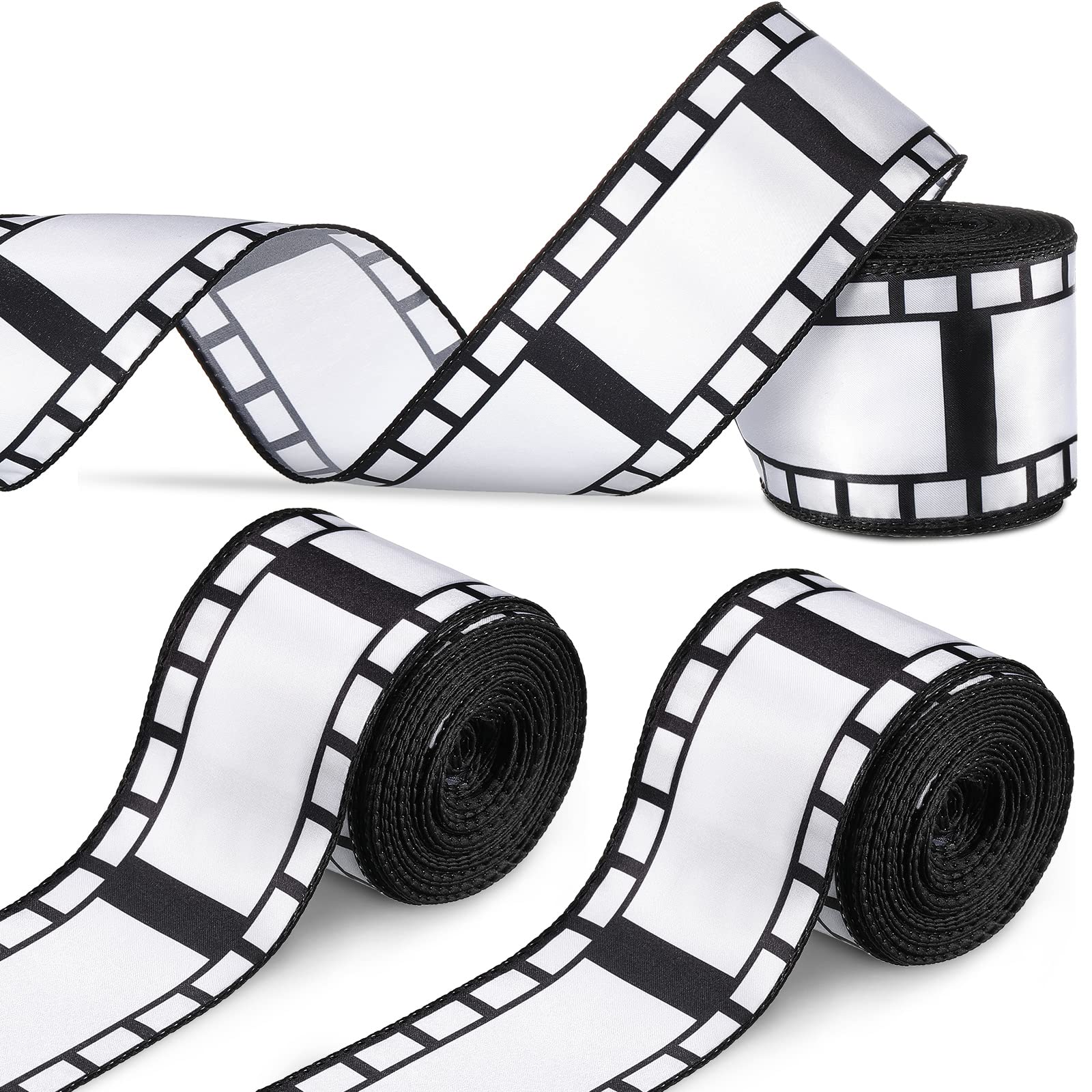 Snapklik.com : 3 Roll 2.5 Inch 20 Yards Filmstrip Ribbon Movie Film ...