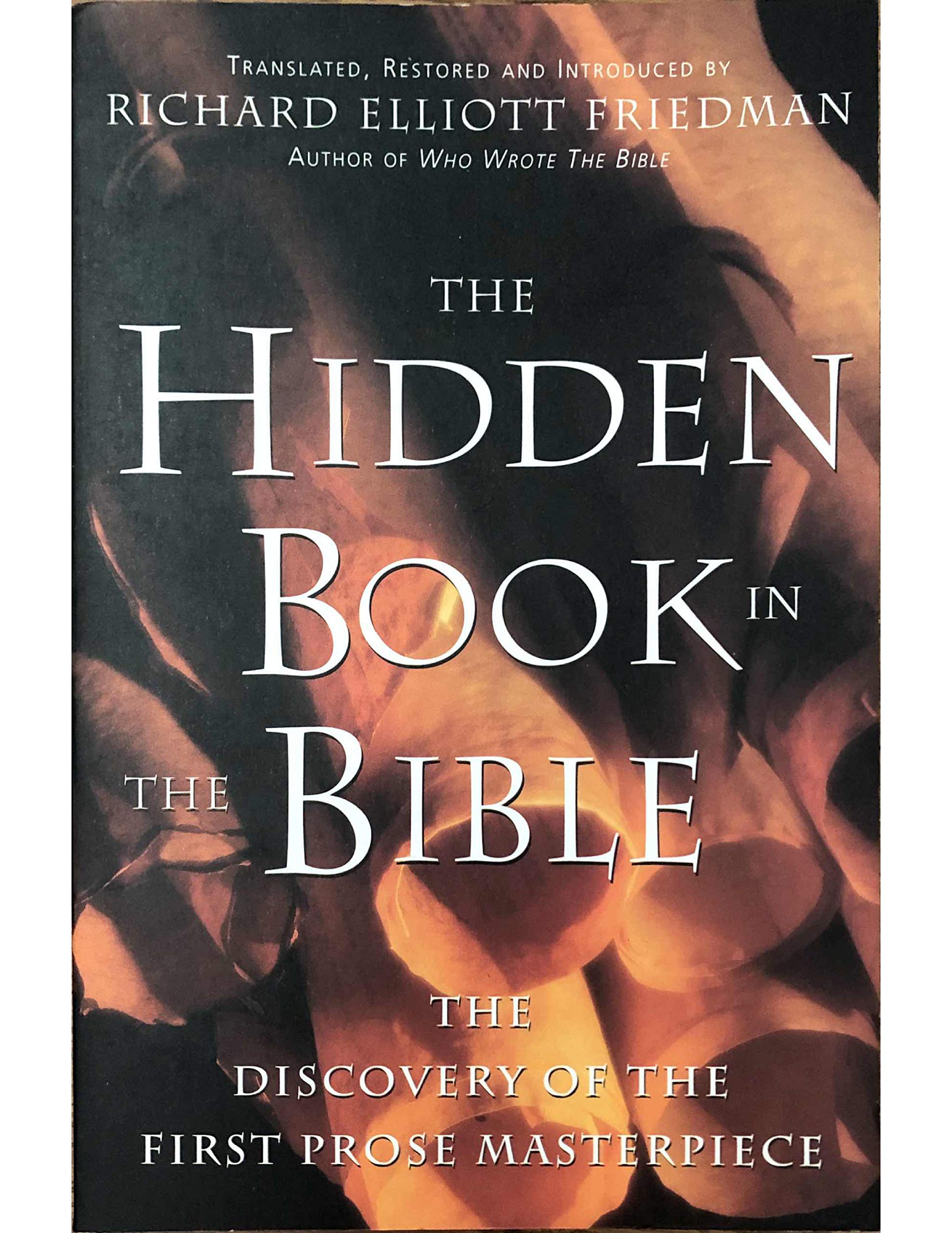 The Hidden Book In the Bible: Friedman, Richard: 9780965685719: Amazon ...
