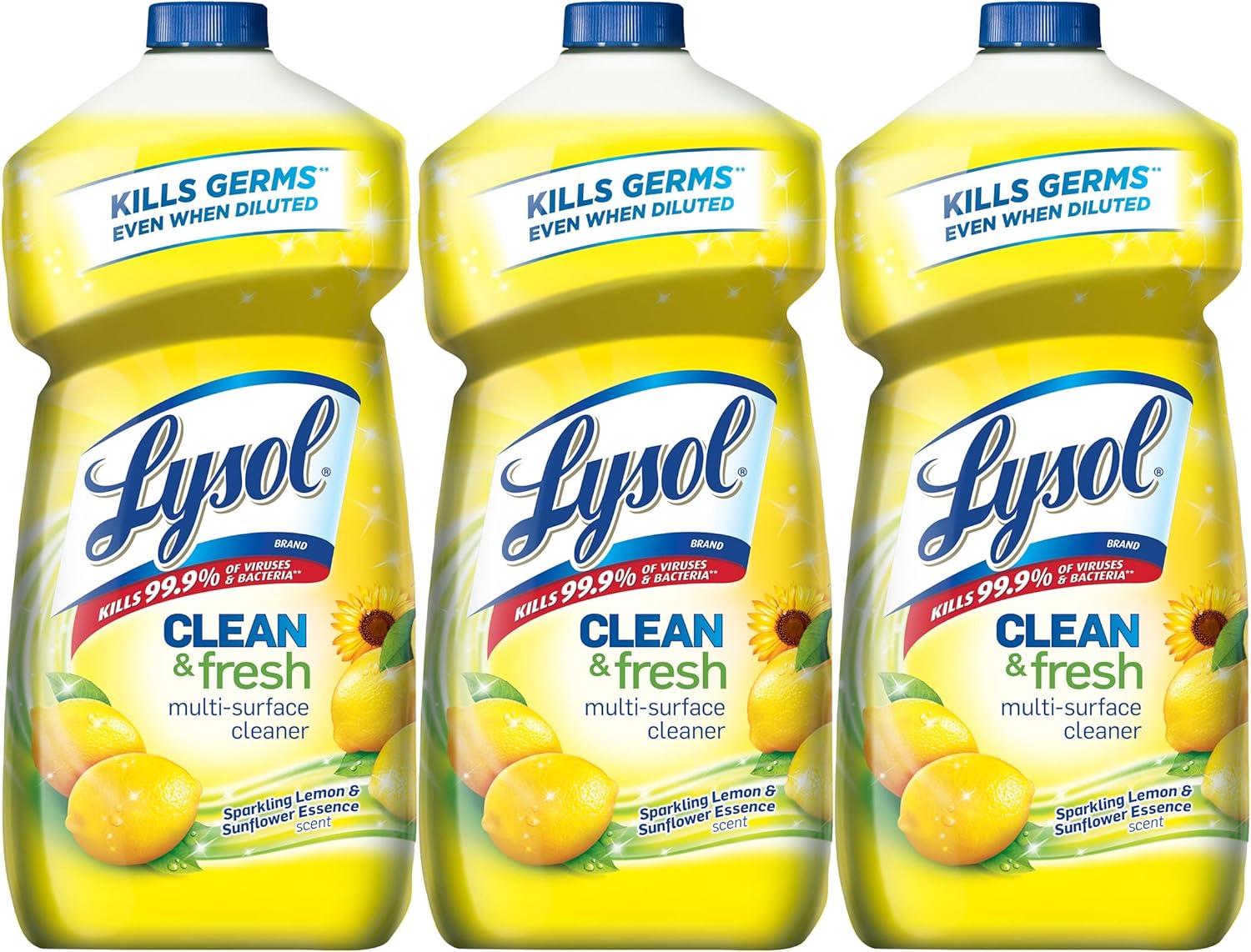 Amazon.co.jp: Lysol Clean & Fresh Multi-Surface Cleaner, Sparkling ...