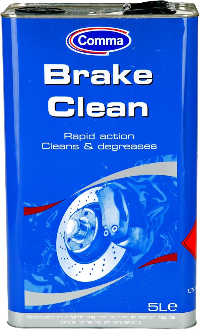 Comma BC5L Brake Cleaner, 5 Liter : Amazon.co.uk: Automotive