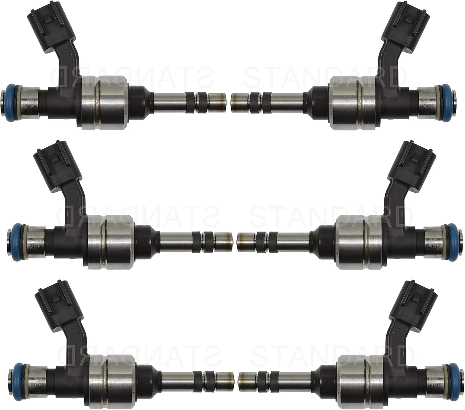 Amazon.com: Set of 6 Standard Fuel Injectors for Cadillac ATS Chevy ...
