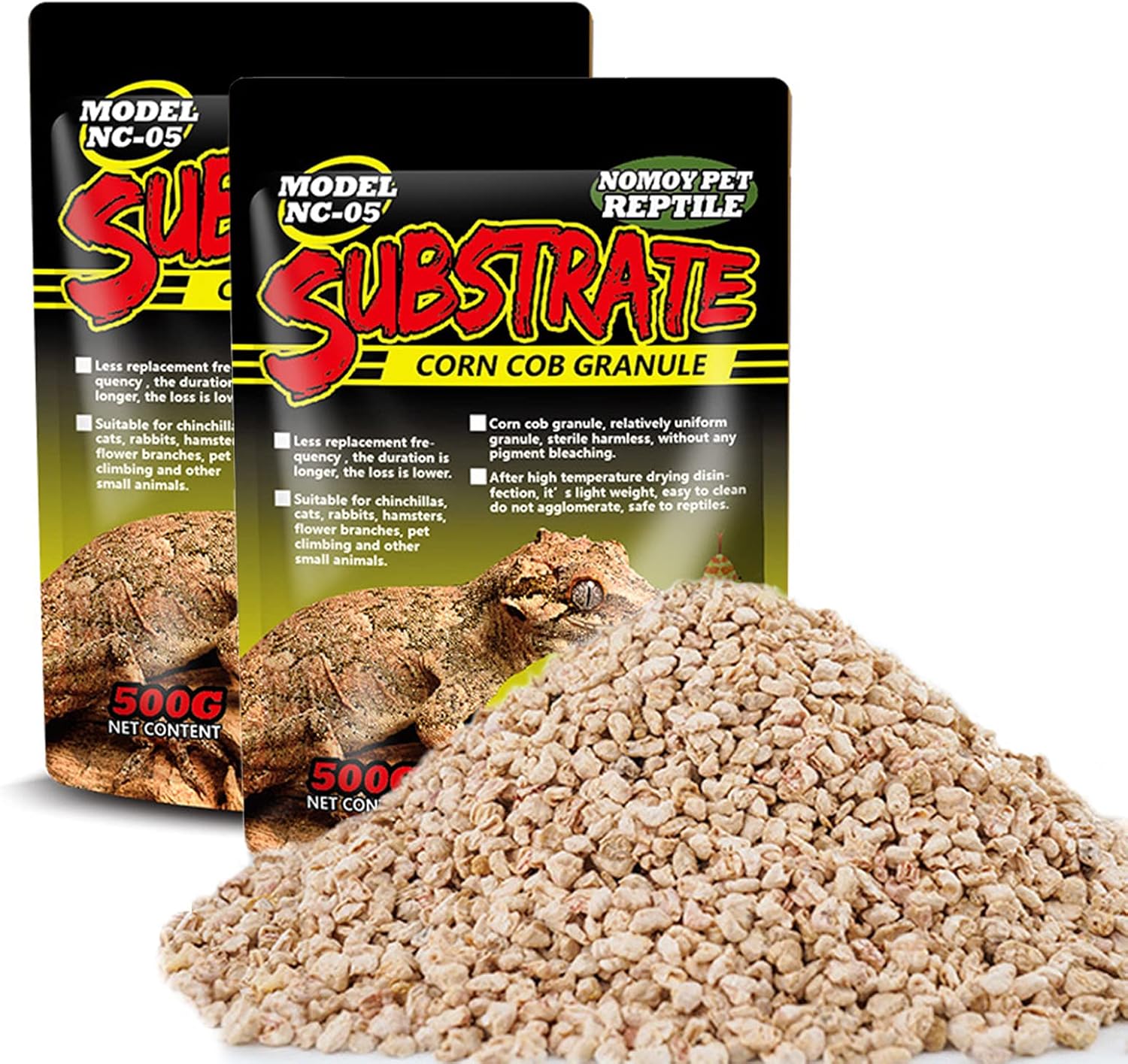 Amazon.com : Hamiledyi Reptile Substrate Corn Cob Pellets 35oz Snake ...