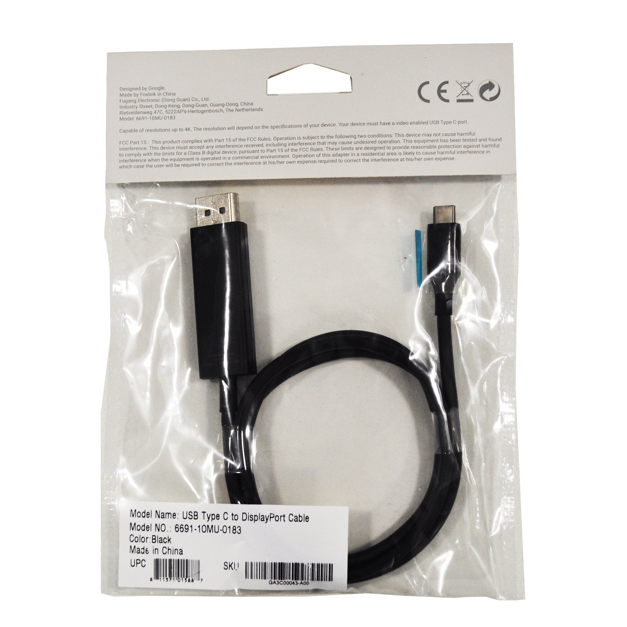 Snapklik.com : USB Type-C To DisplaPort Cable