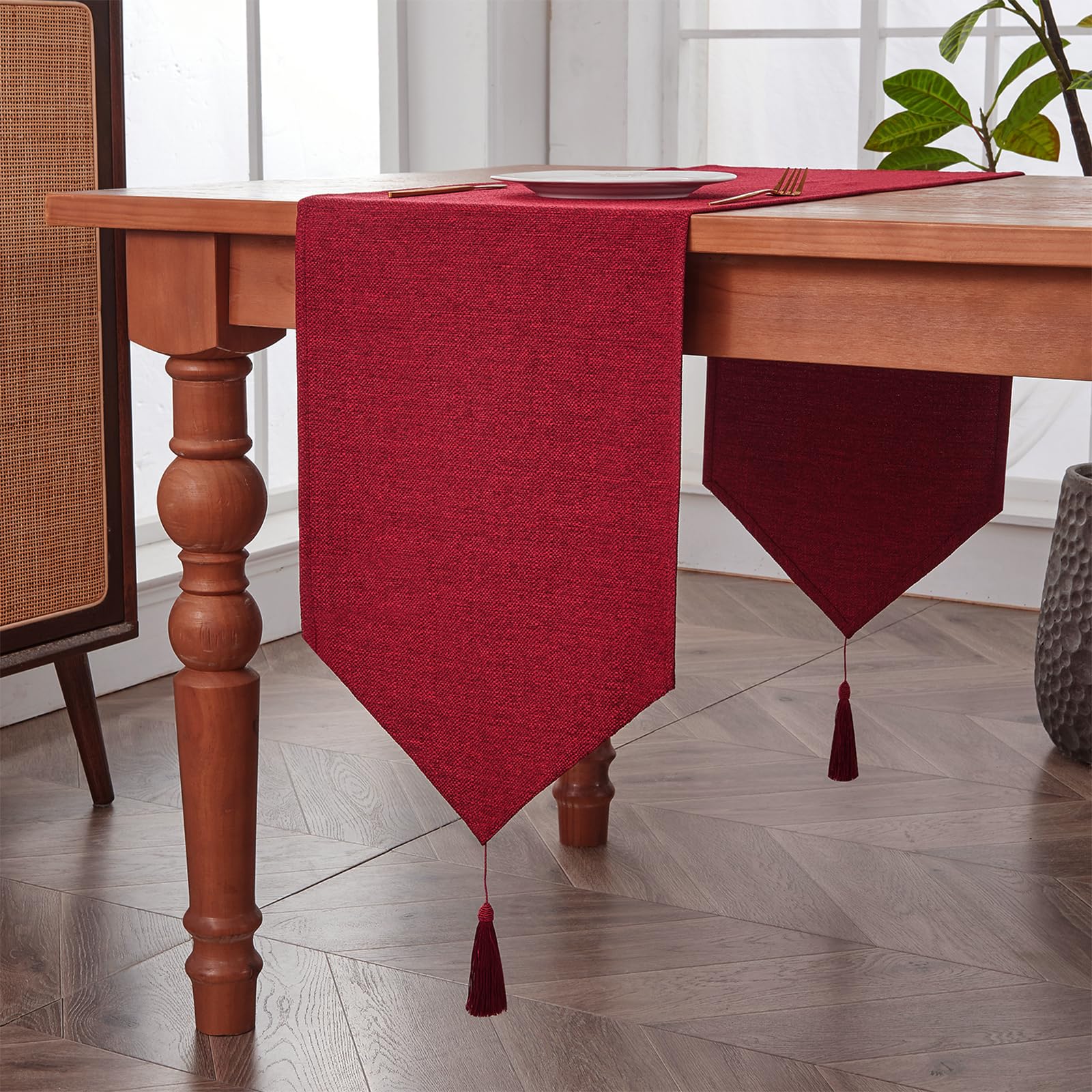 BALCONY & FALCON Table Runner, Kitchen Runner Waterproof Table Runner ...