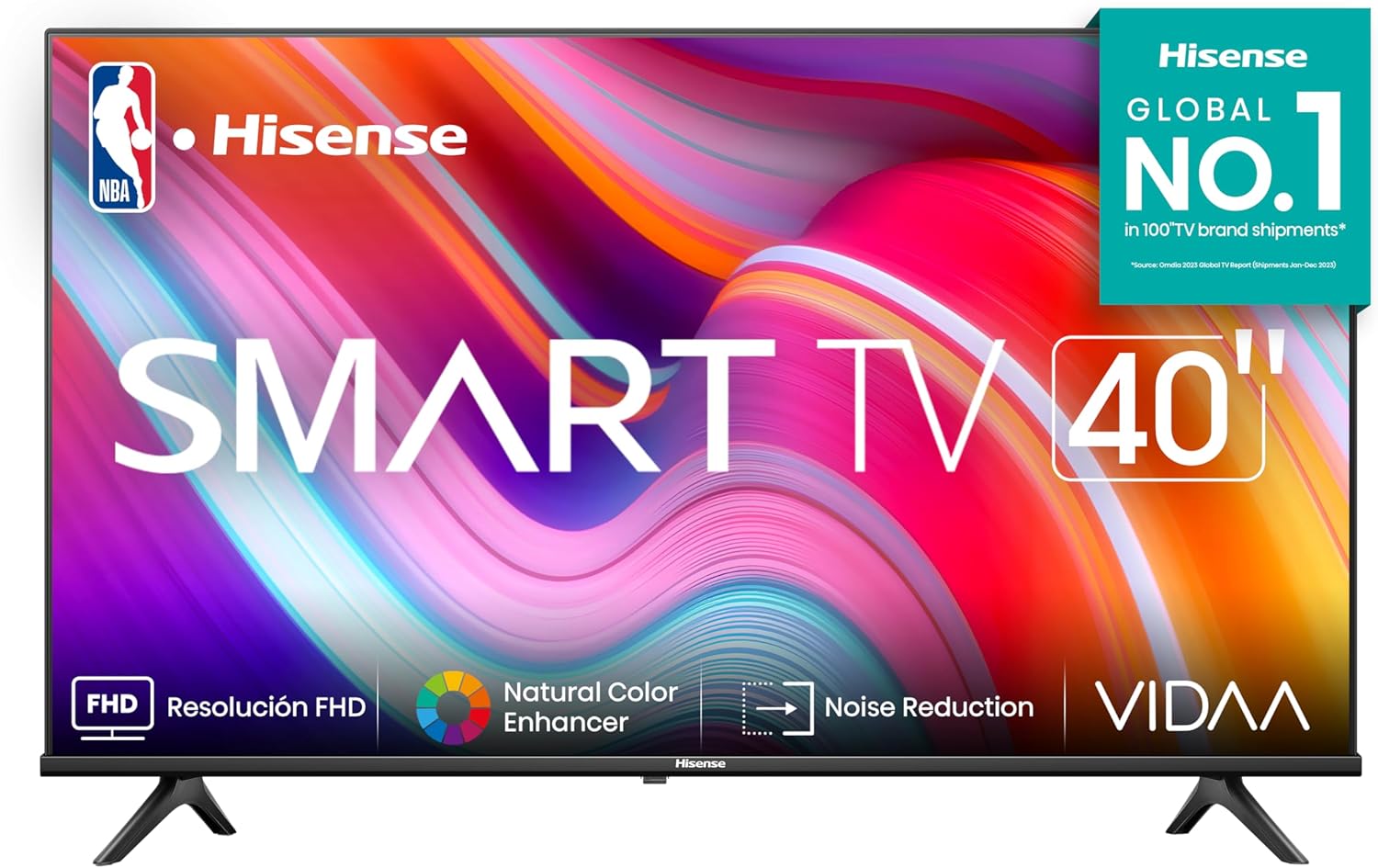 Hisense Pantalla 40" Pulgadas FHD Smart TV VIDAA 40A4KV : Amazon.com.mx: Electrónicos