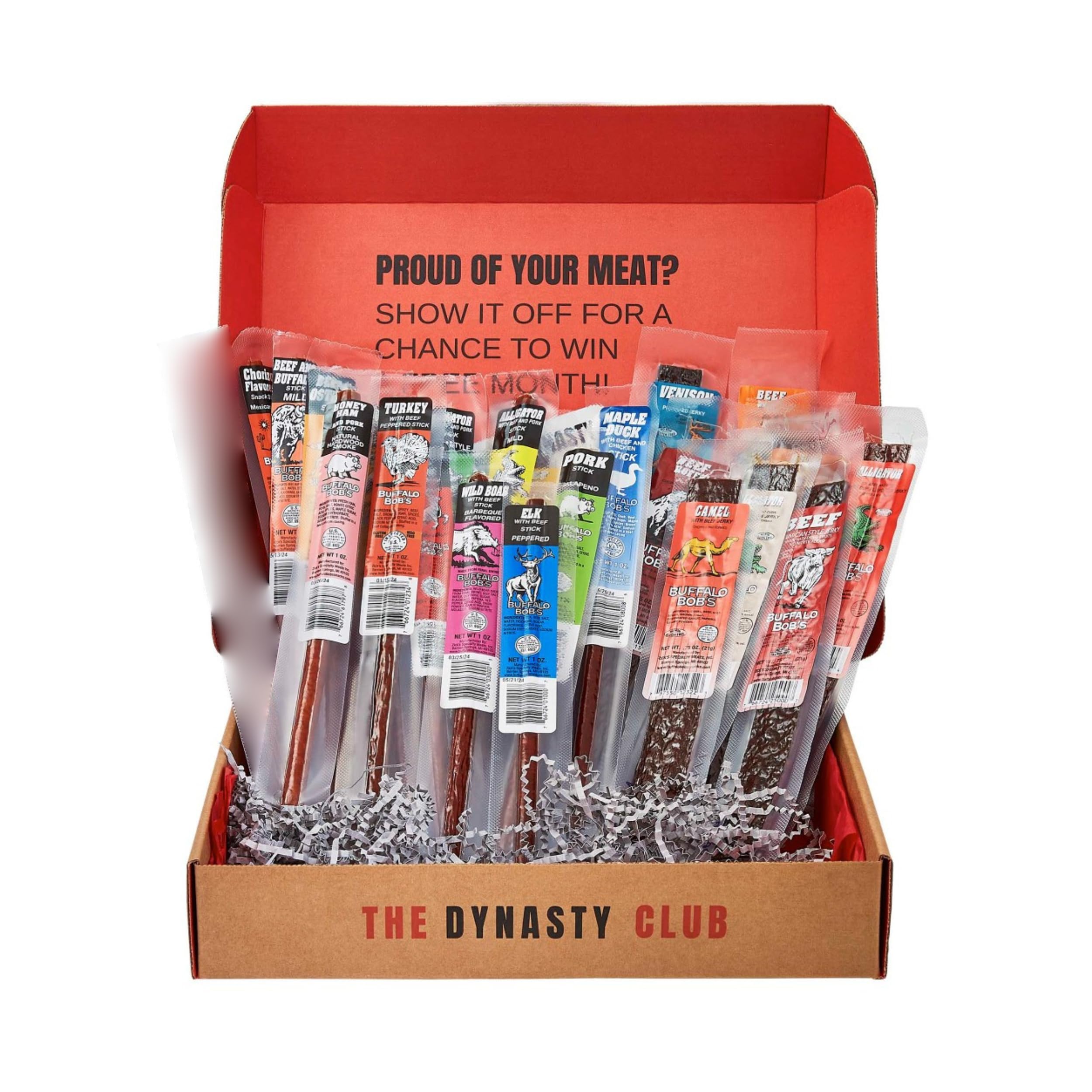 Amazon.com: Jerky Dynasty The Ultimate 27-Piece Exotic Jerky with Gift ...