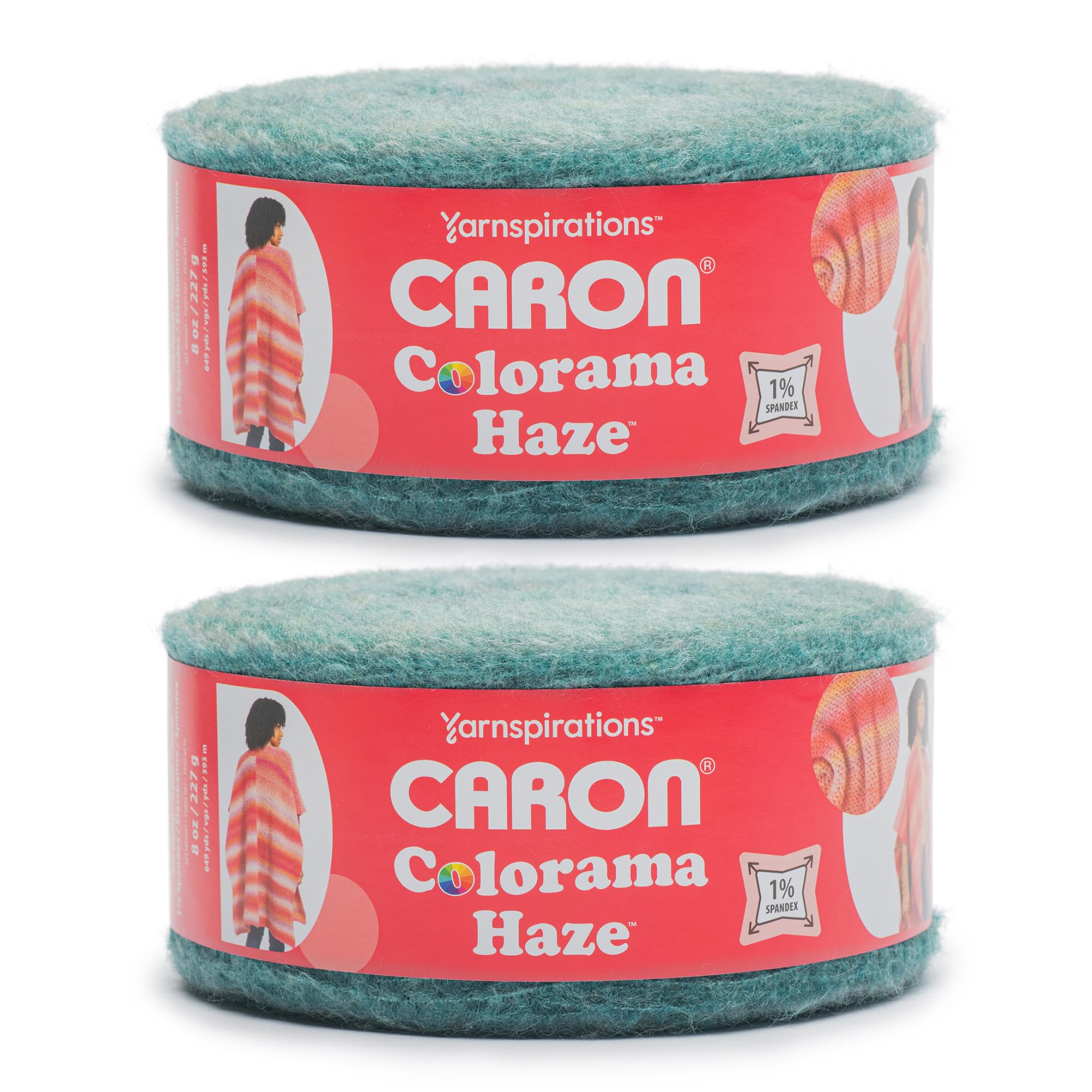 Amazon.com: Caron Colorama Haze Siren Call 2 Pack of 227g Yarn