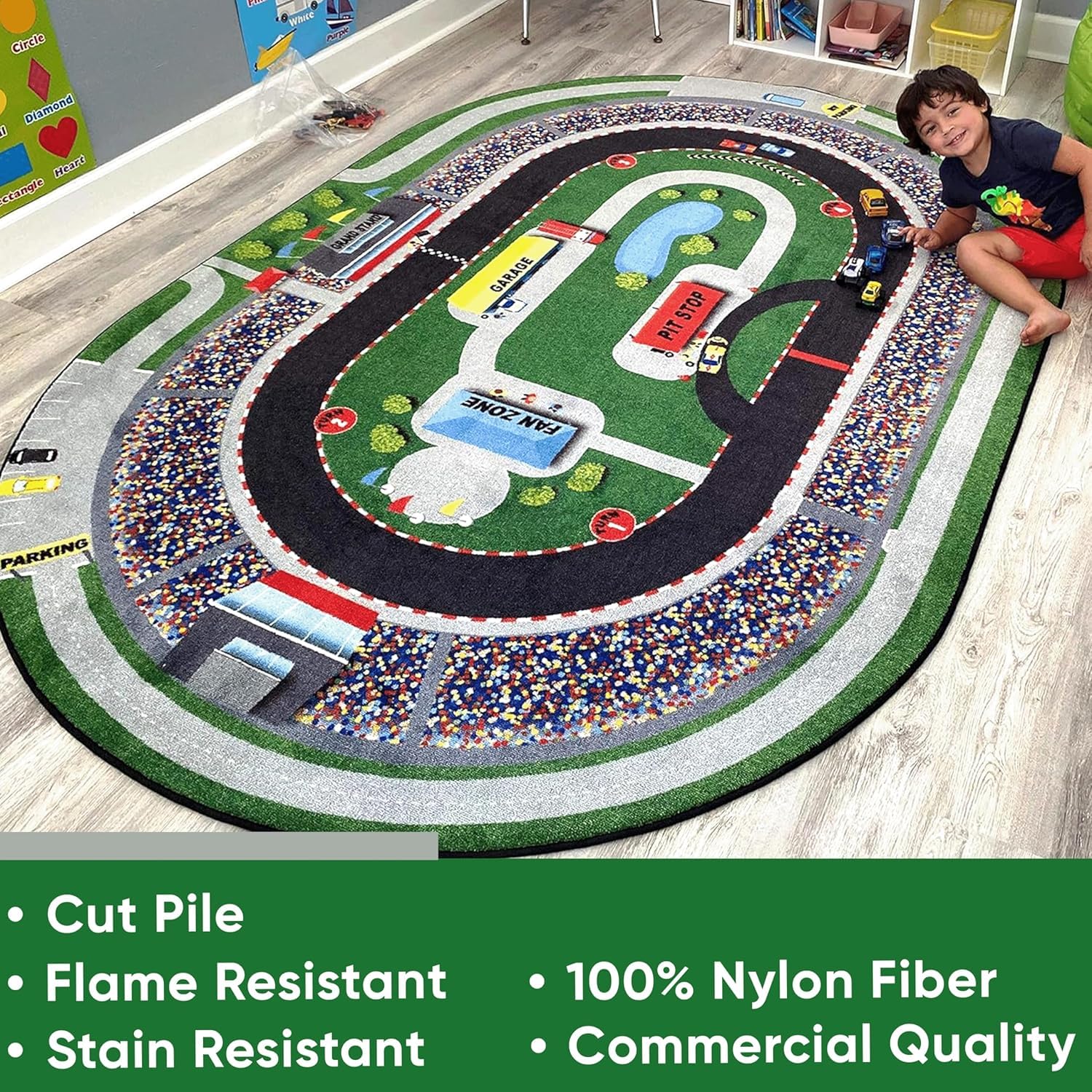 Oval Race Track Toy